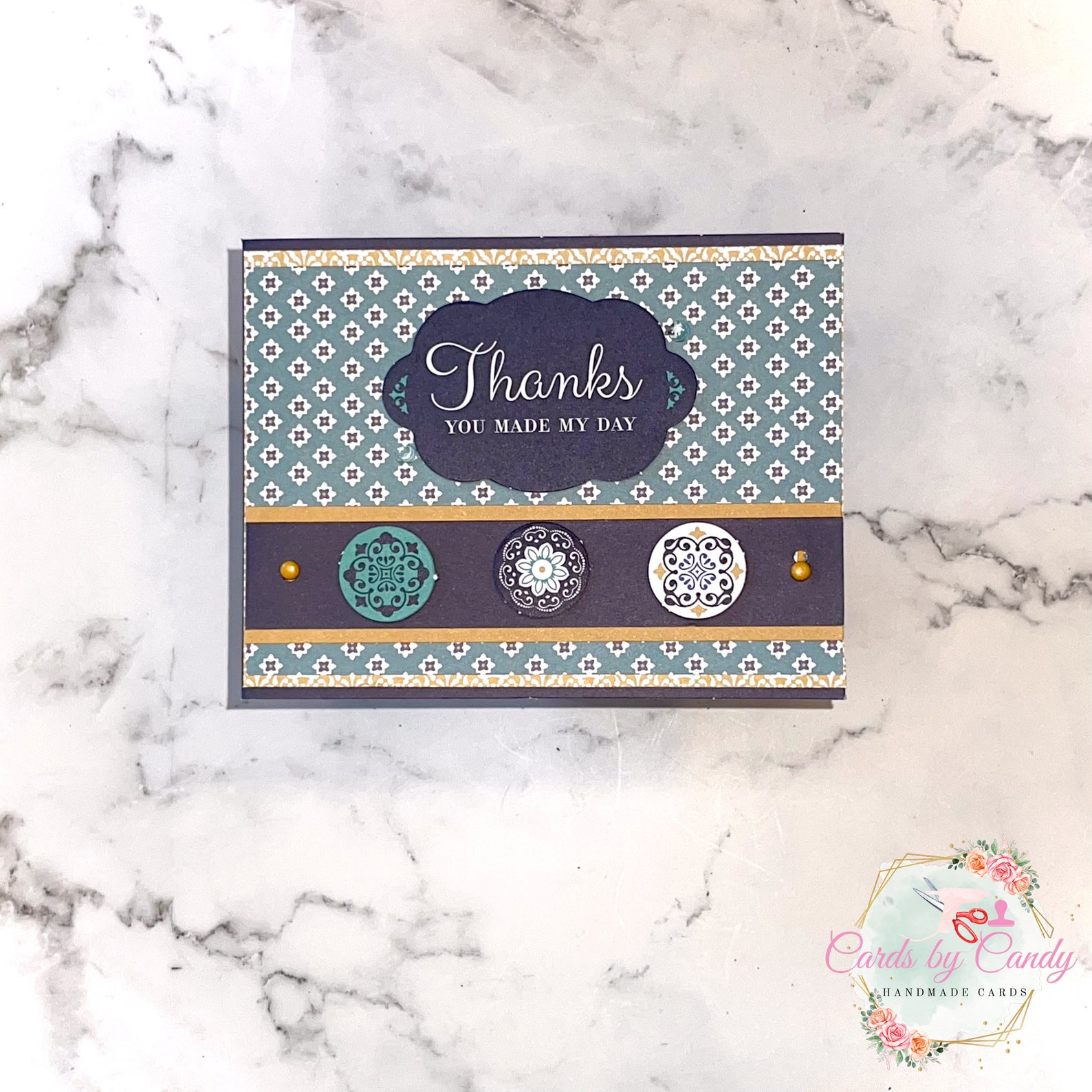 Floral Assorted Cards - Set of 5 Handmade Greeting Cards With Envelopes ...