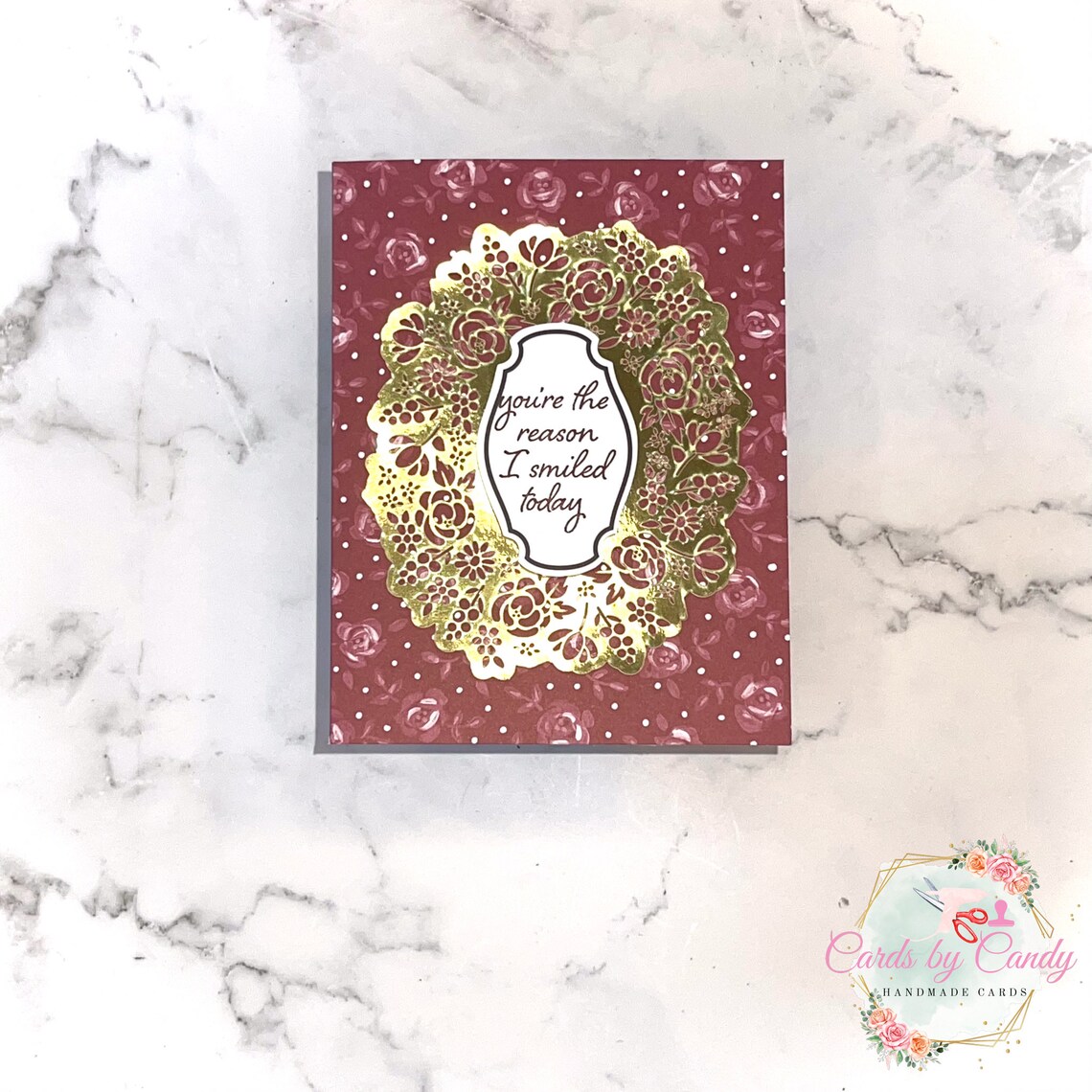 Floral Assorted Cards Set of 5 Handmade Greeting Cards With Envelopes ...