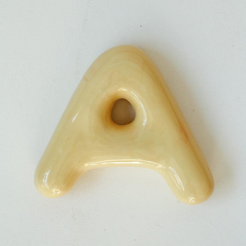 Ceramic Letters - Etsy