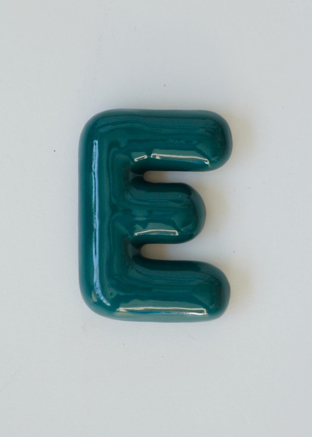 Large Decorative Clay Letters for Kids Room. LETTER E - Etsy