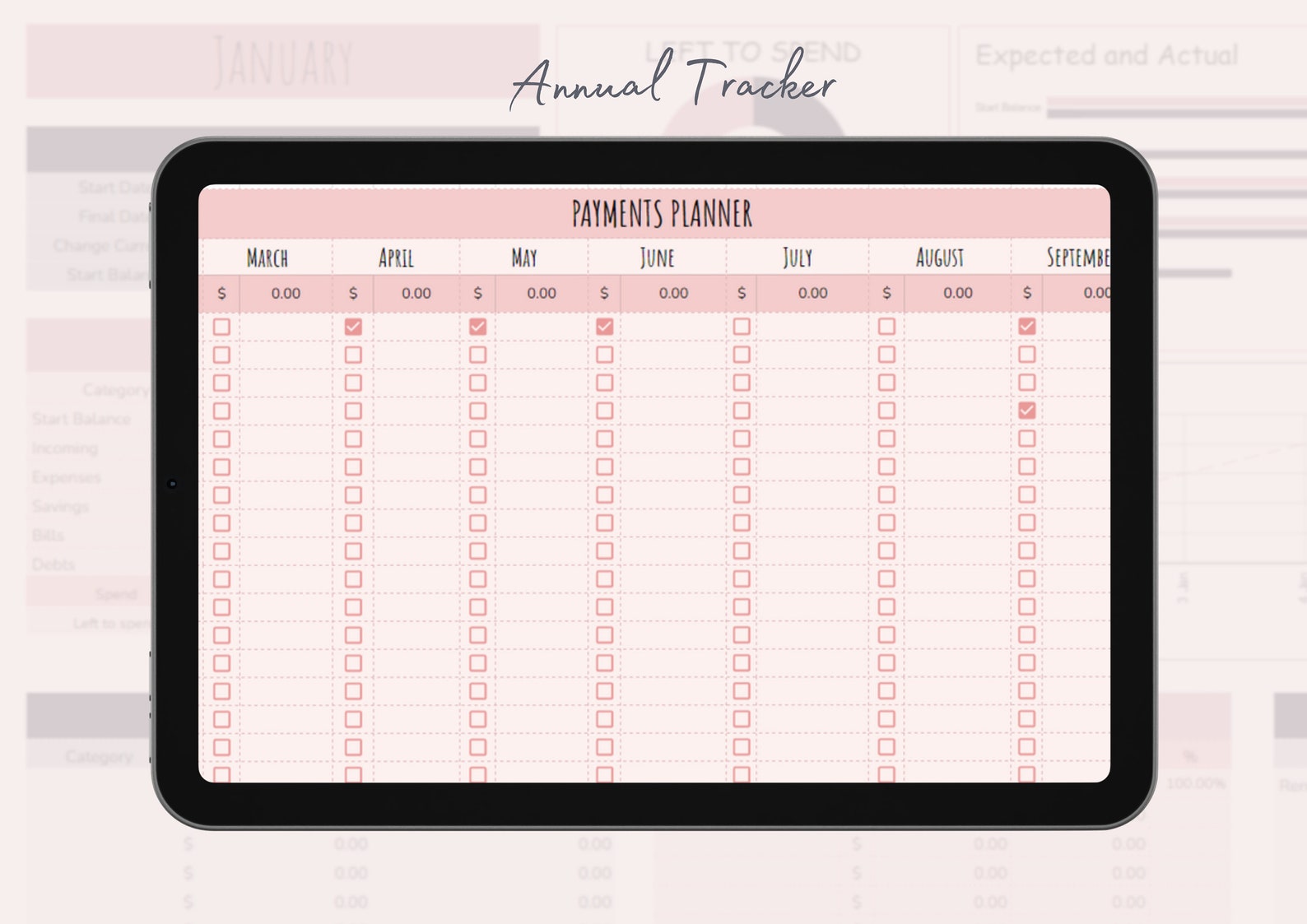 Budget Planner for Google Sheets, Monthly Budget Spreadsheet, Paycheck ...