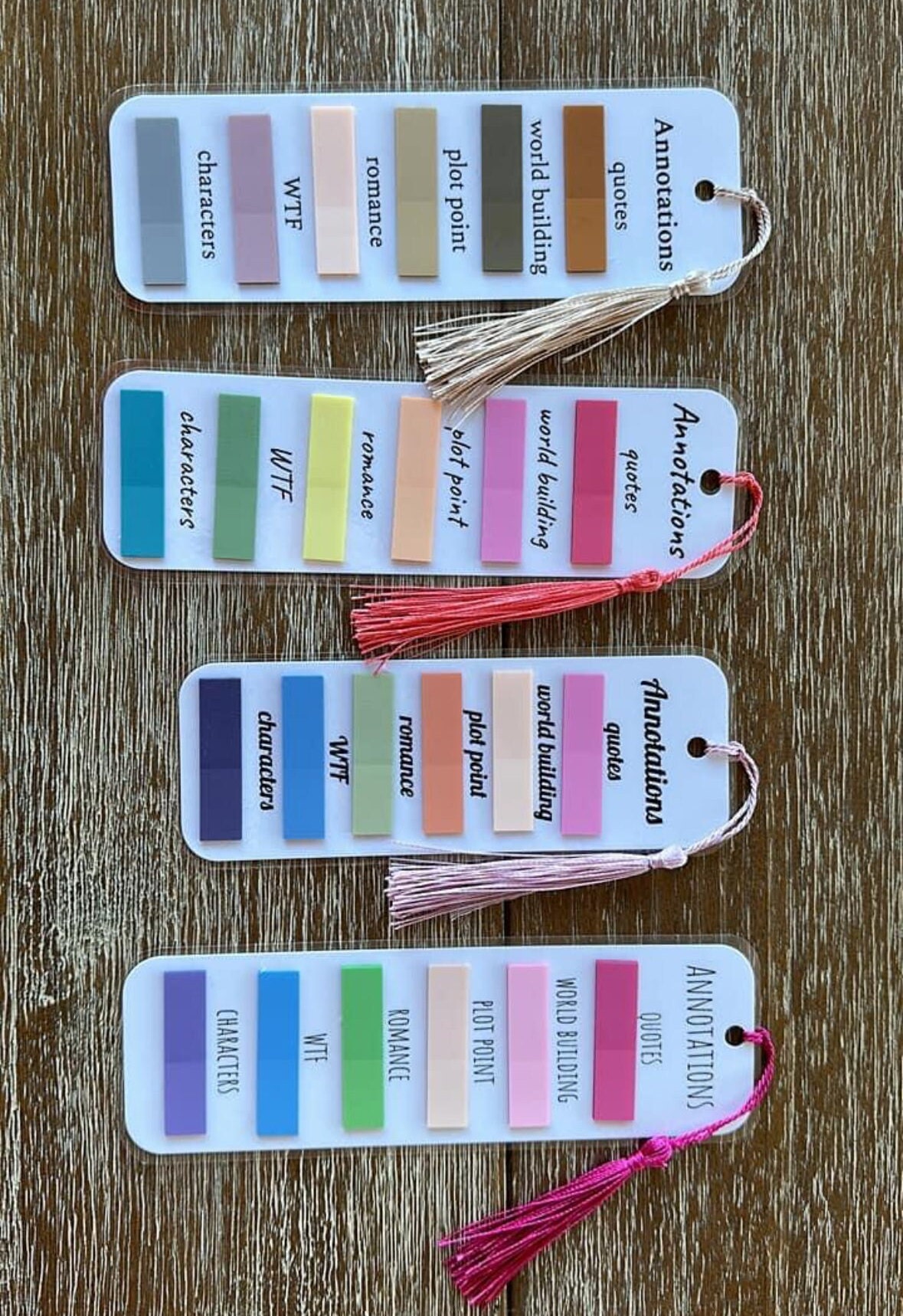 Iron Flame Annotation Bookmarks - Etsy