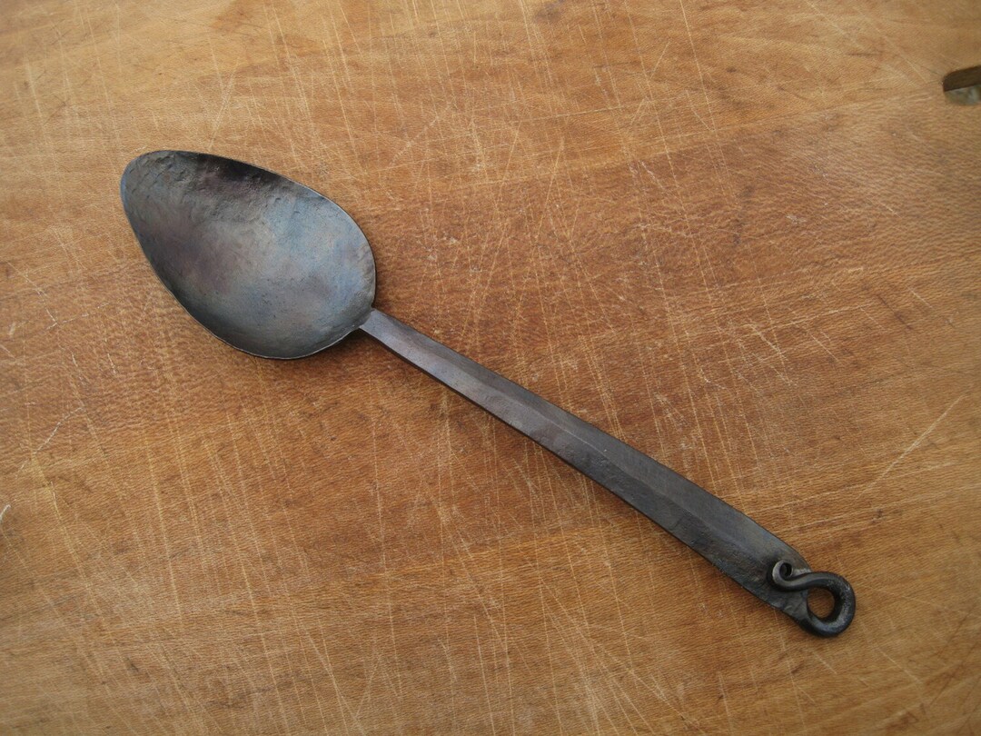 Signature Hand-forged Serving Spoon - Etsy
