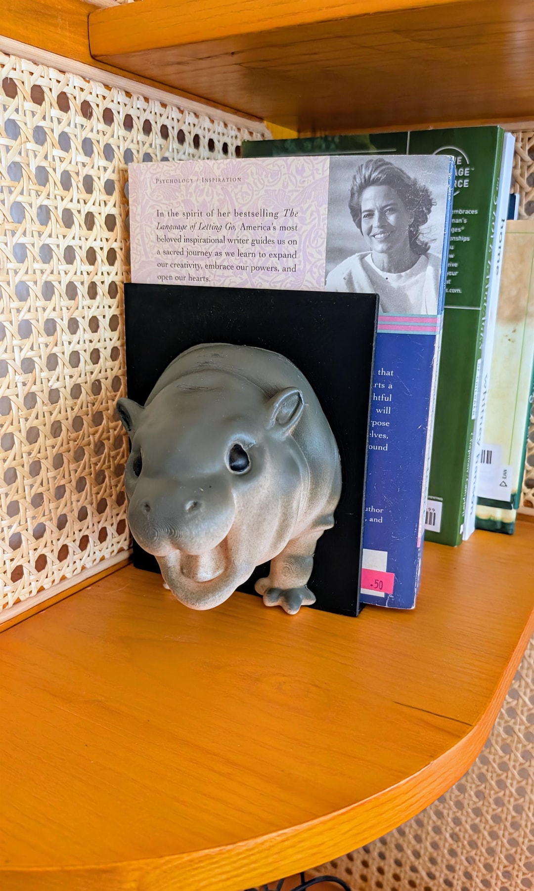 Custom Moo Deng, the Pigmy Hippo Bookend. - Etsy
