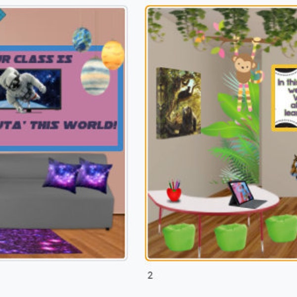 Jungle Classroom - Etsy