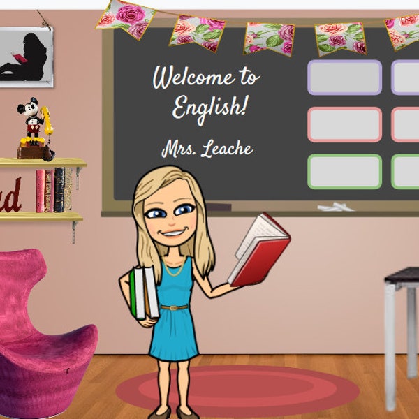 Classroom Bitmoji Signs - Etsy