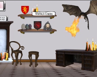 Virtual Bitmoji Classroom-history/social Studies Room - Etsy