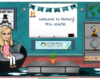 Interactive Bitmoji Classrooms - Etsy