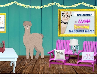 Classroom Llama Theme - Etsy
