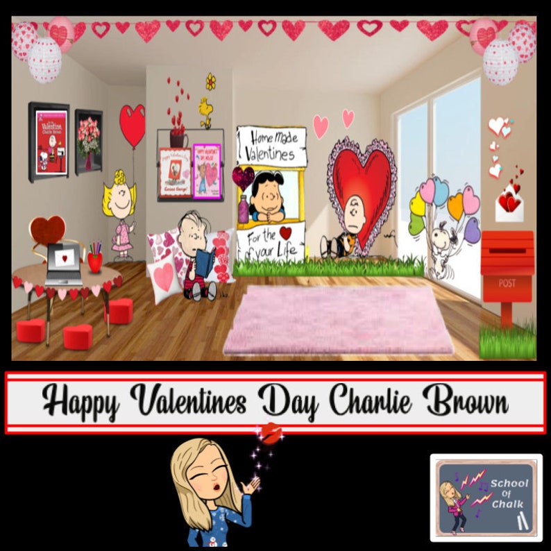 Happy Valentine's Day, Charlie Brown! Virtual Classroom, Read-alouds ...