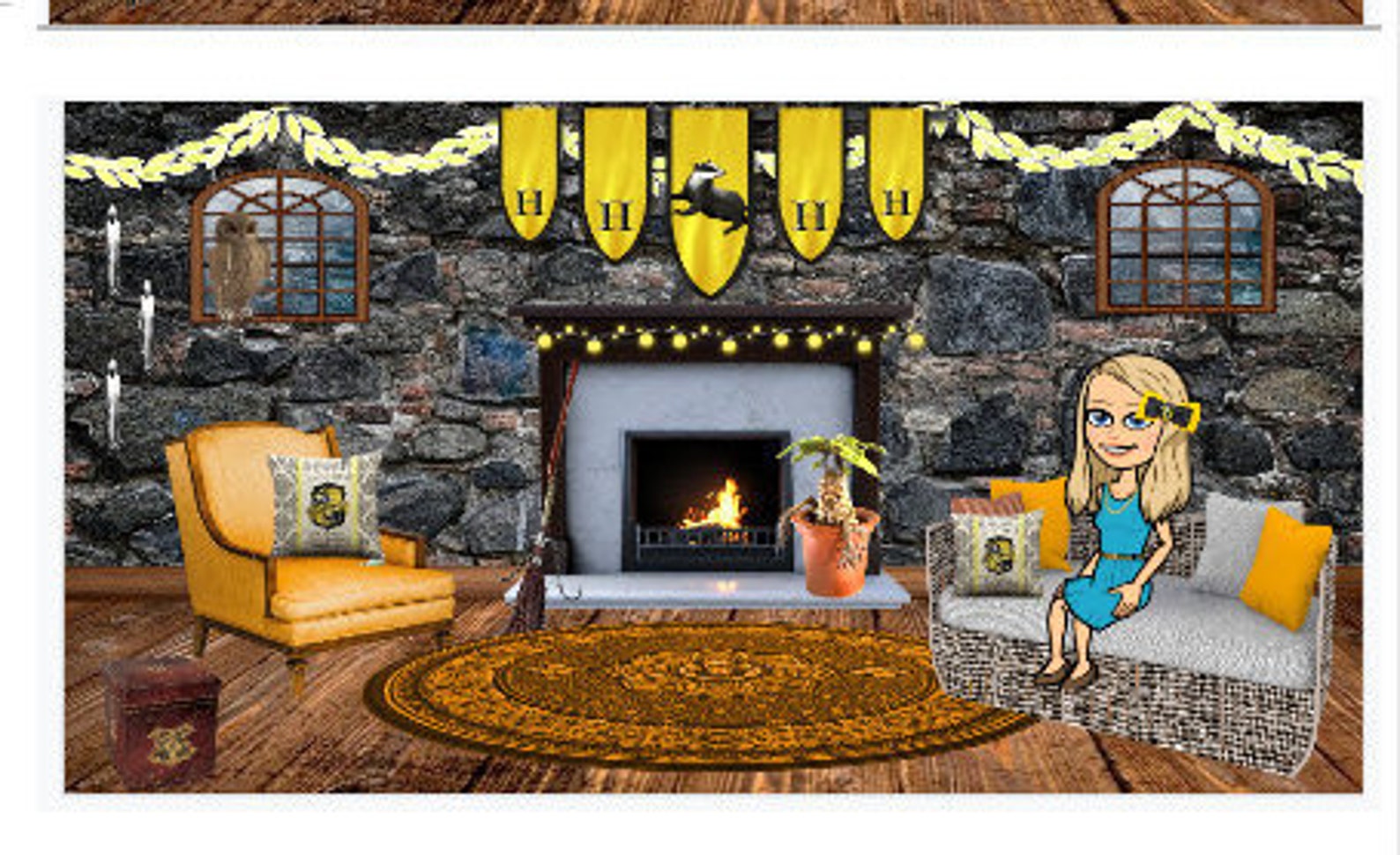 Bitmoji Virtual Classroom-harry Potter Hogwarts Houses Bundle | Etsy