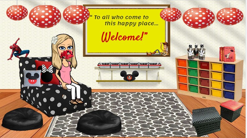 Bitmoji Virtual Classroom-disney Mask Wearing Theme - Etsy