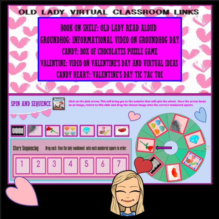 Virtual Room: "old Lady Who Swallowed a Rose" Spin and Sequence (inc. 5 ...