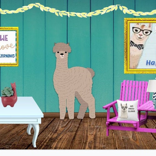 Bitmoji Virtual Happy Birthday Template-blue Harmony Theme - Etsy