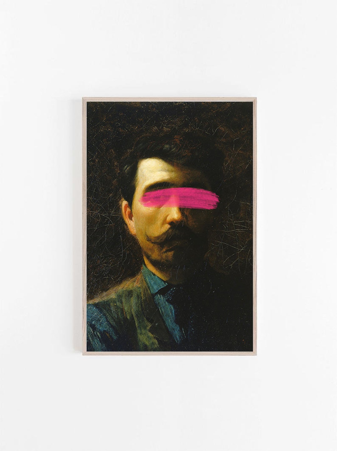 Abstract Portrait Wall Art Print, Abstract Printable Wall Art, Portrait ...