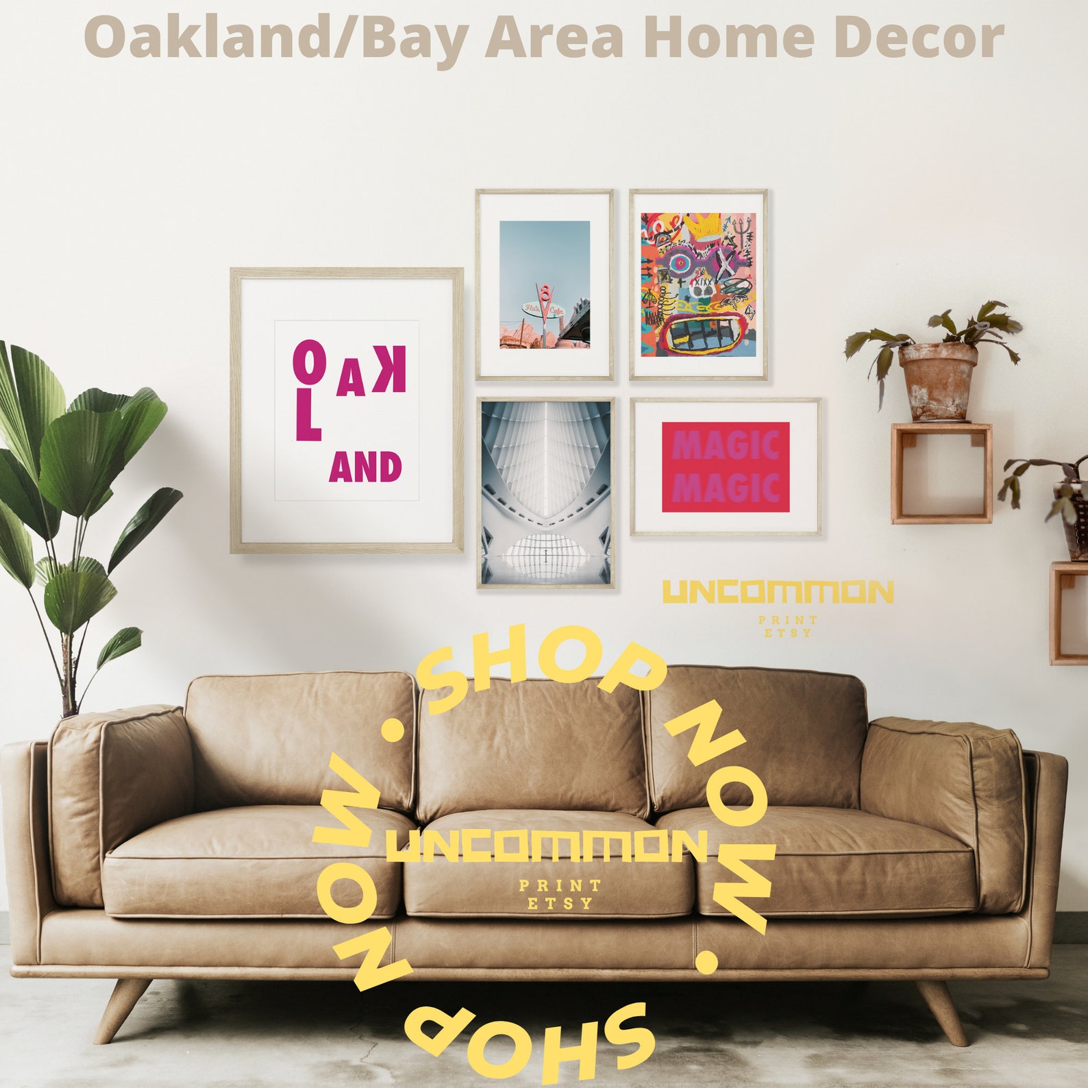 Oakland Love From Oakland Oakland Sign USA Wall Art Oakland Wall Art ...