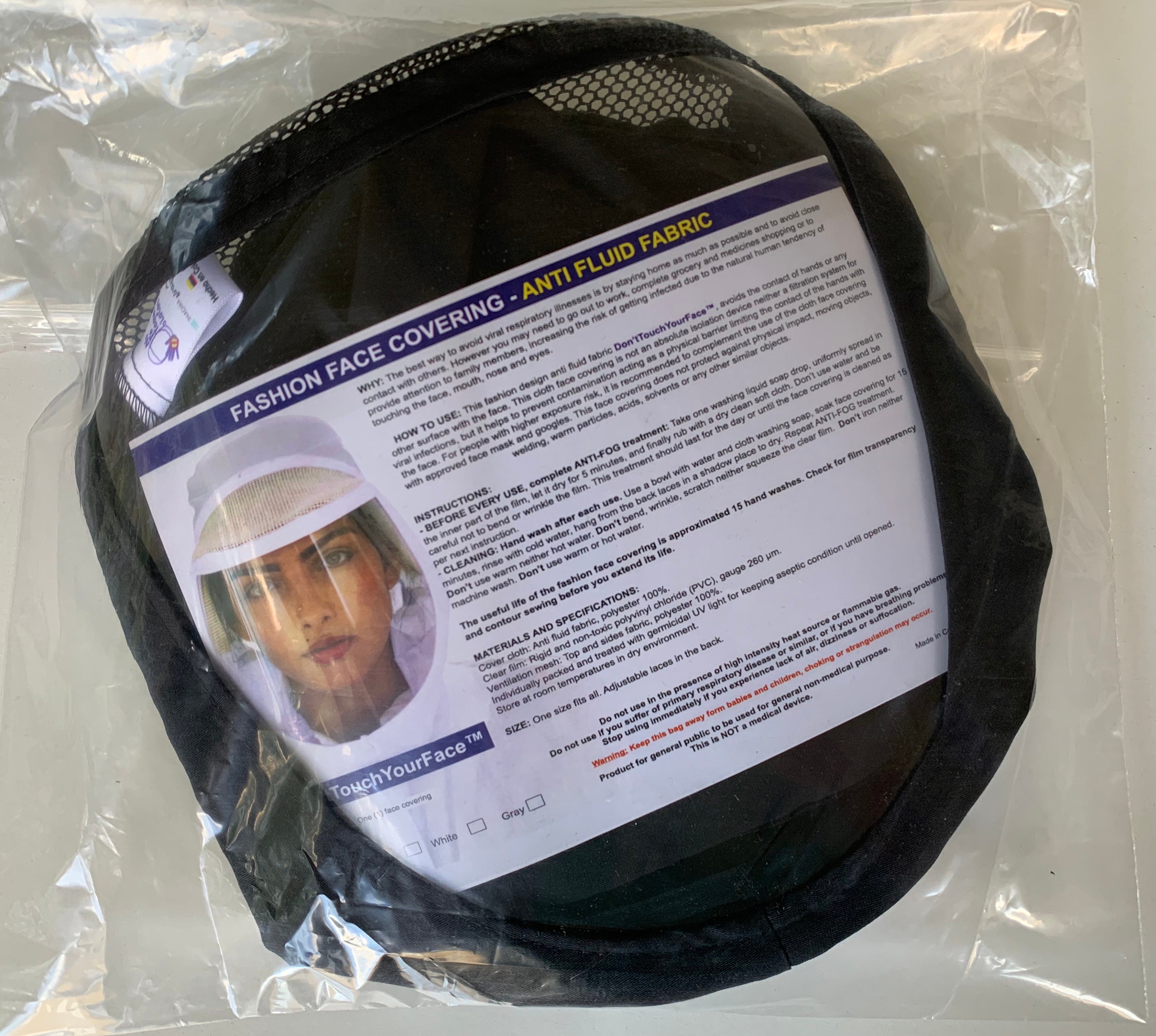 10 Units - Face Shield, Face Covering, Face Shield Mask, Full Face Mask ...