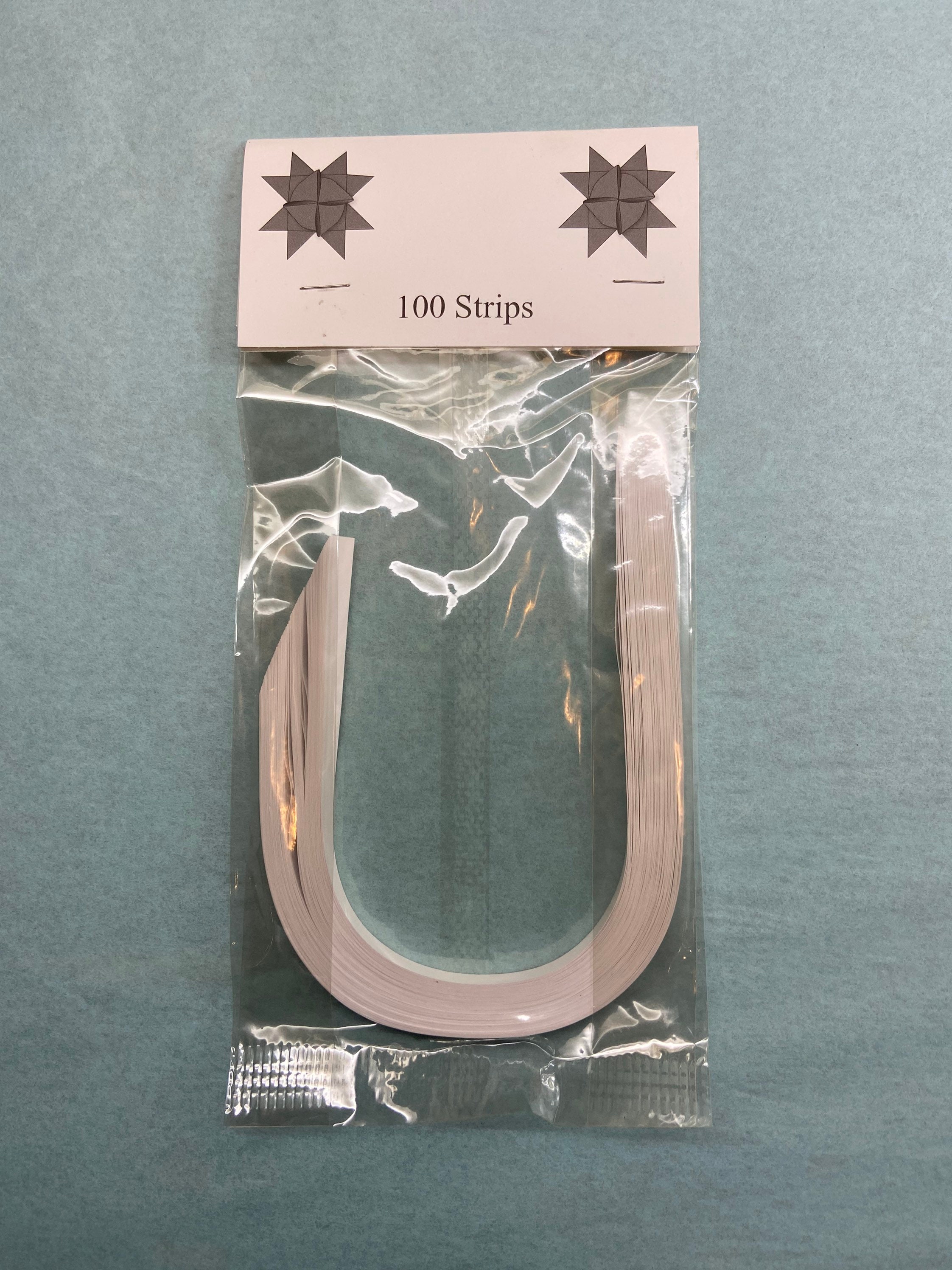 Star Strips - 100 Strips - White. - Etsy