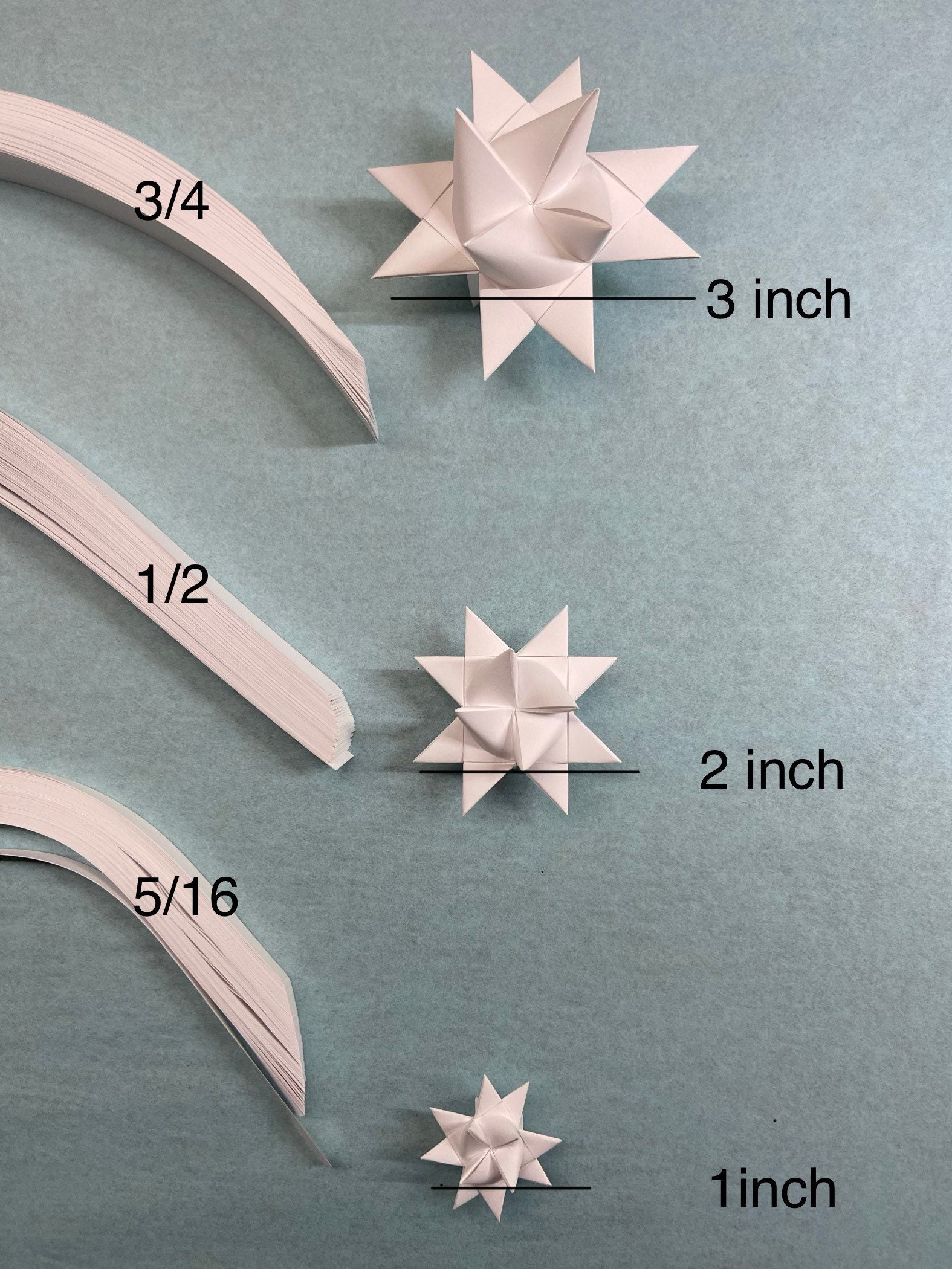 Star Strips - 100 Strips - White. - Etsy