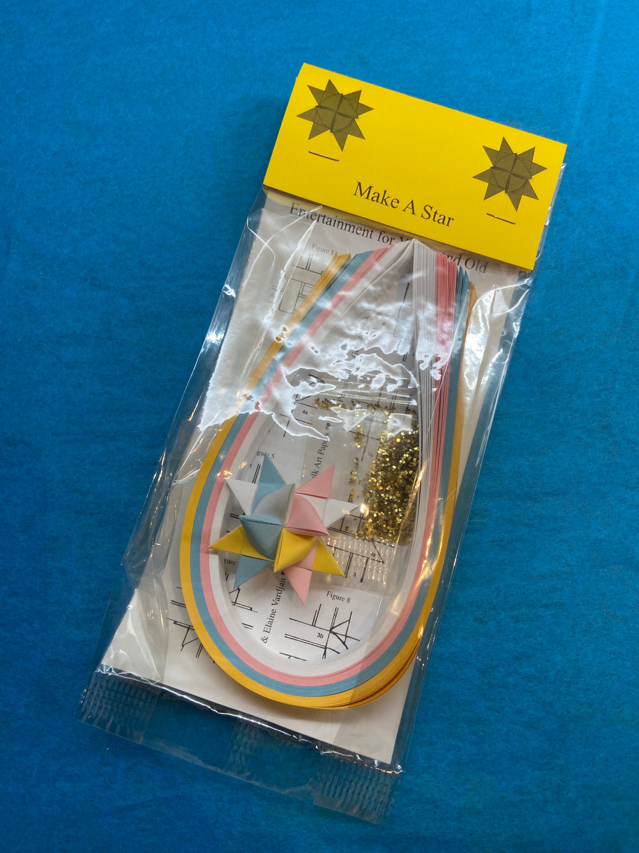Make a Star Kit - 100 Strips - Multicolor. Includes Sample Star ...