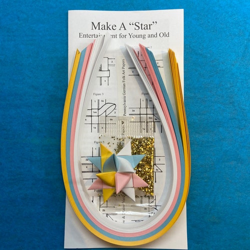 Make a Star Kit 100 Strips White. Includes Sample Star - Etsy