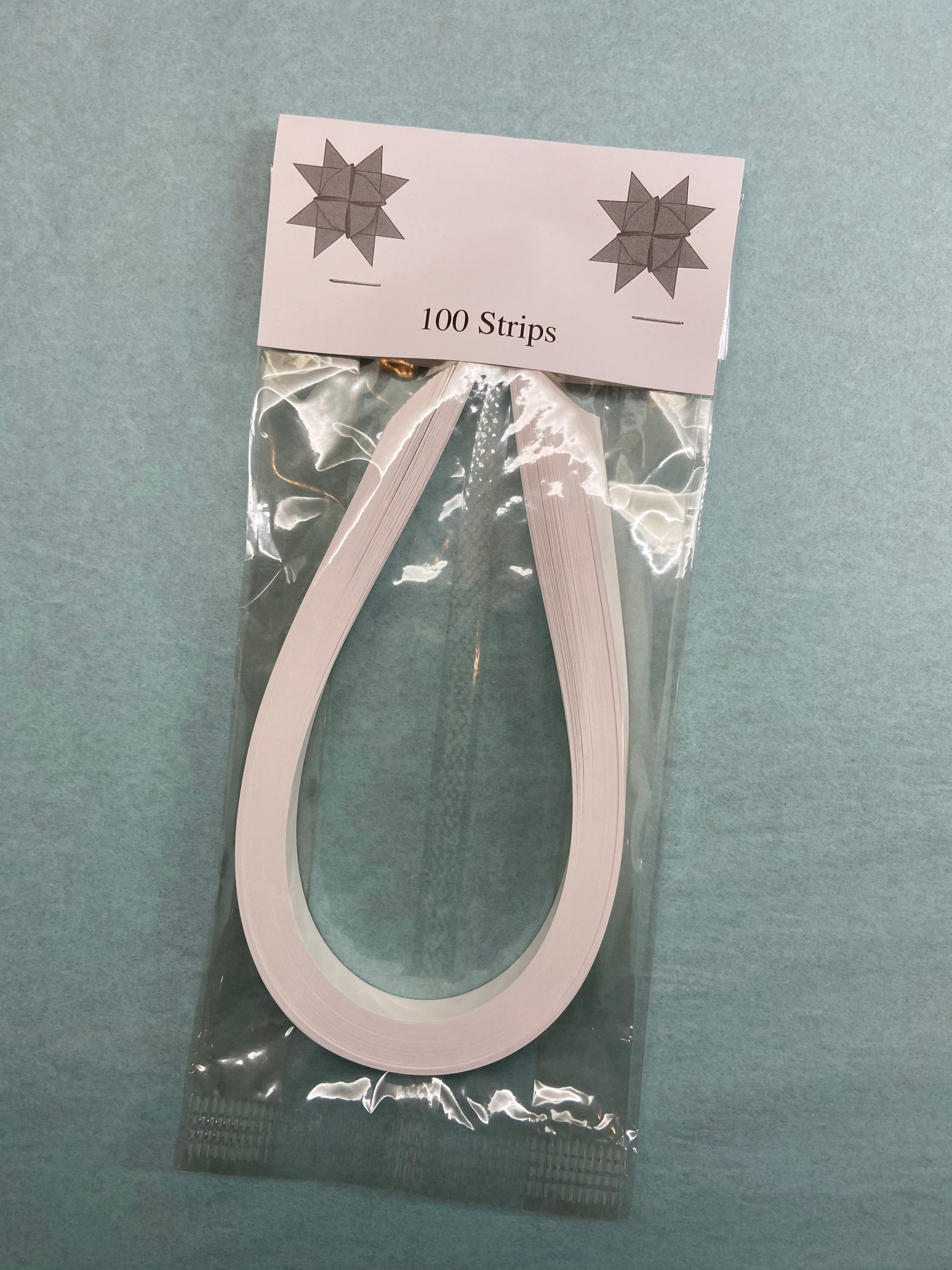 Star Strips - 100 Strips - White. - Etsy