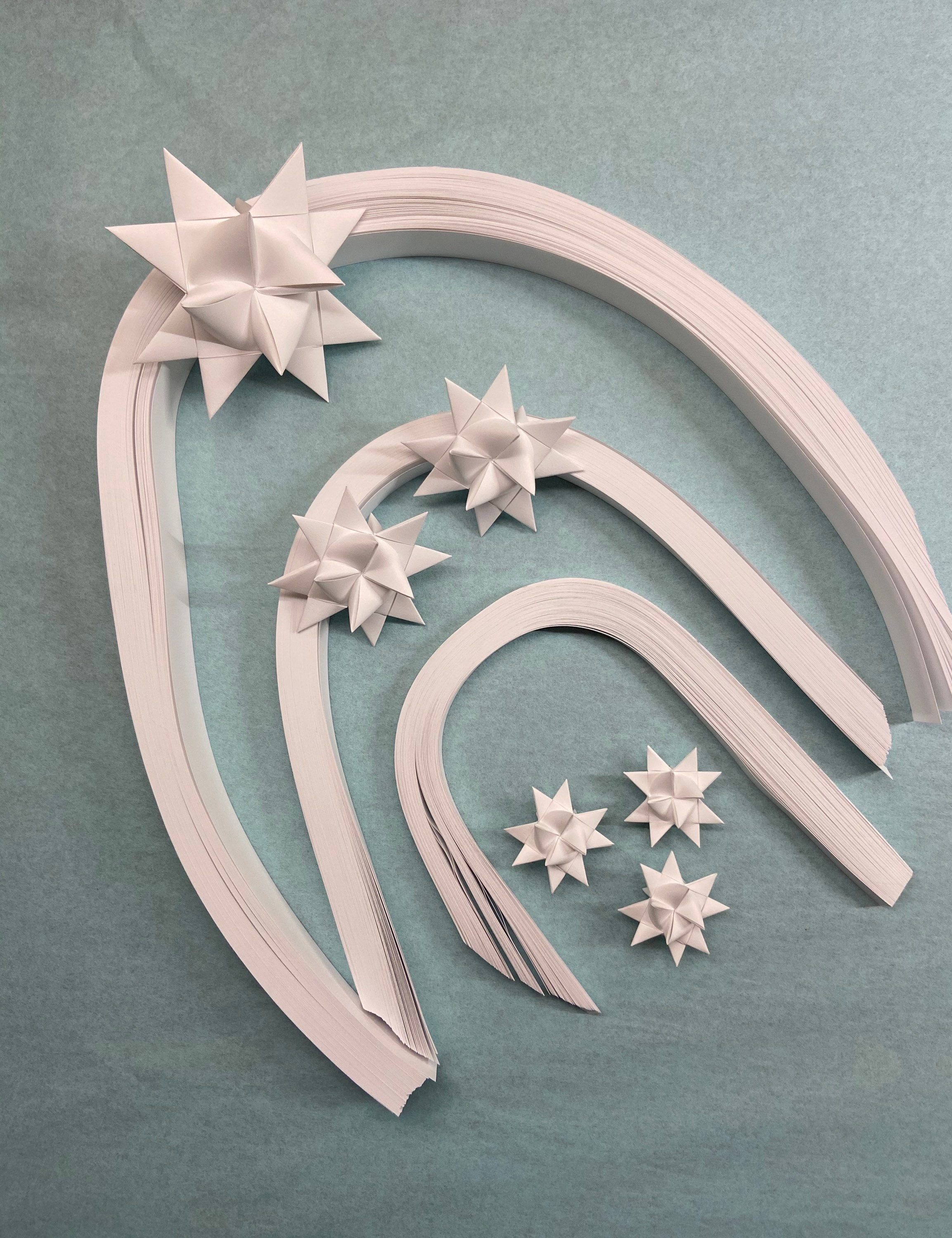 Star Strips - 100 Strips - White. - Etsy