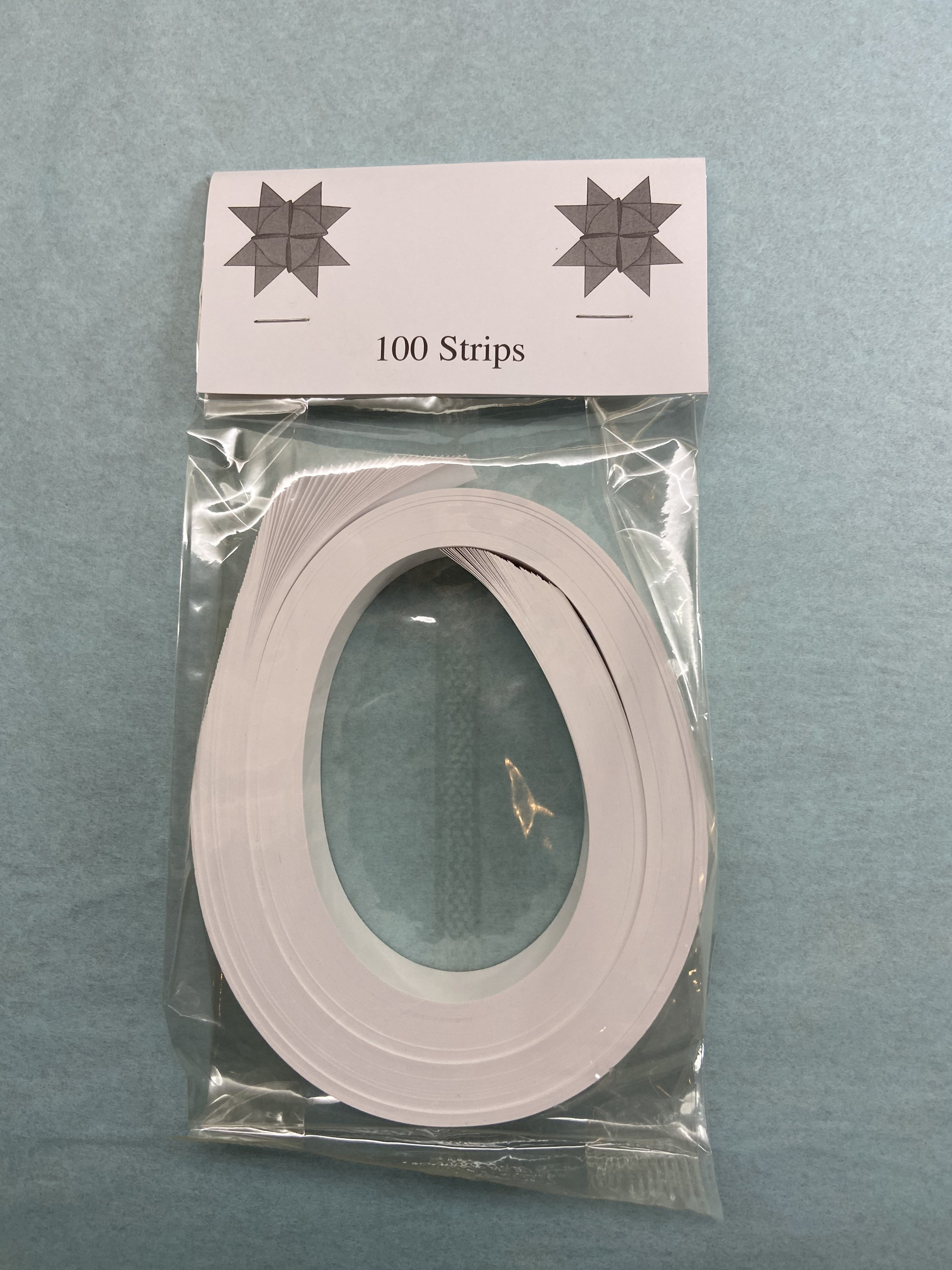 Star Strips - 100 Strips - White. - Etsy
