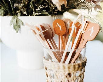 Wedding Logo Stir Stick - Etsy