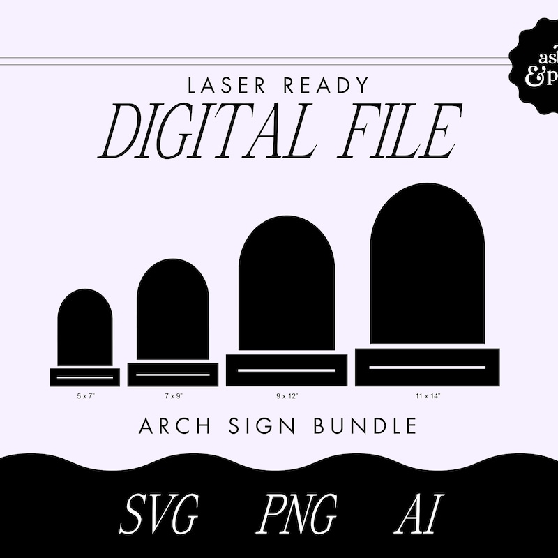 Arch Sign and Stand - Etsy