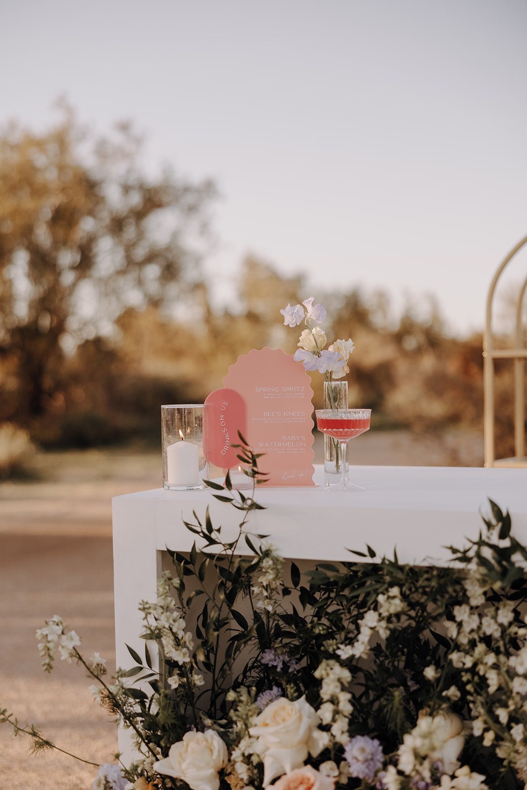 Wavy Bar Menu Sign Acrylic Bar Sign Custom Bar Sign for - Etsy UK