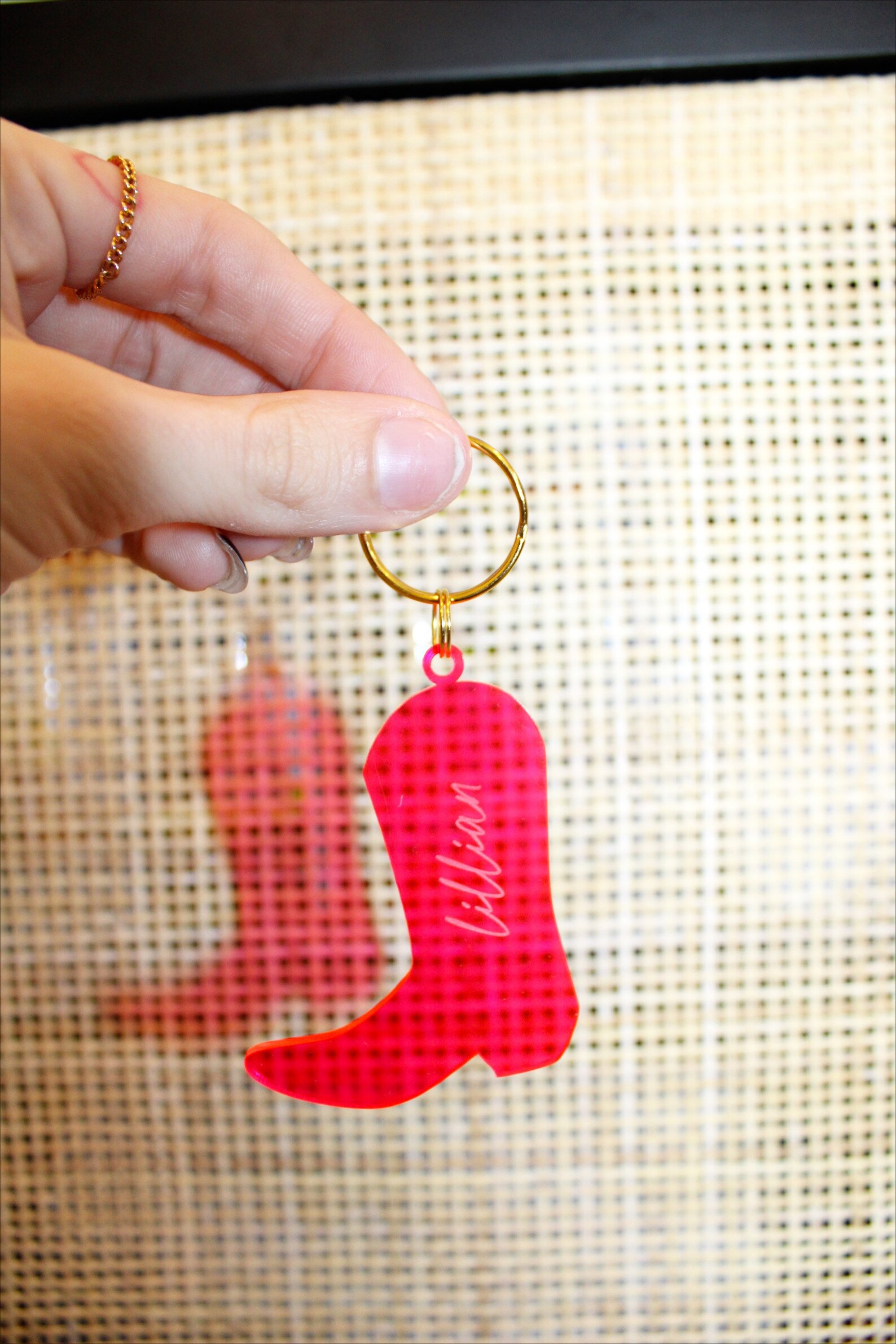 Cowboy Boot Keychain Bachelorette Keychain Howdy Keychain - Etsy