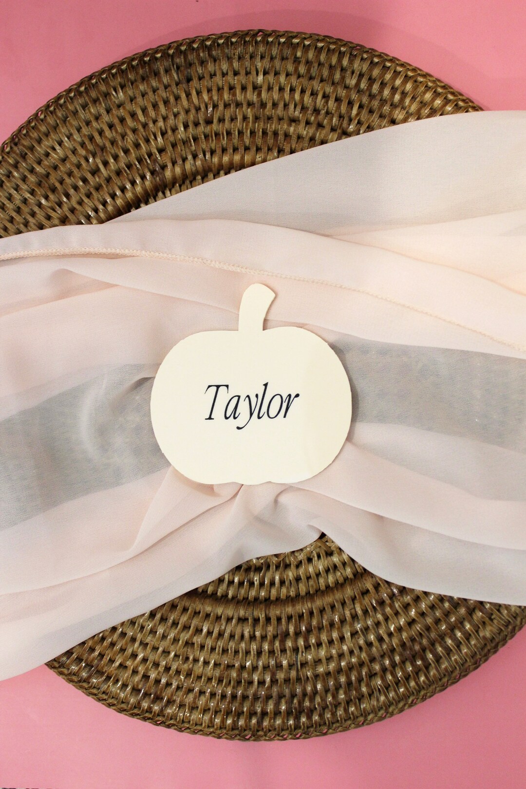 Pumpkin Place Card Fall Place Card Halloween Place Card - Etsy