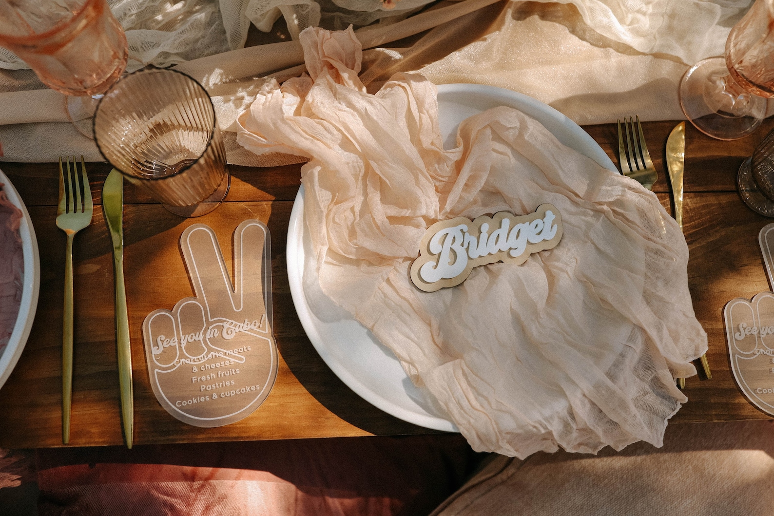 3D Wood Acrylic Name Setting Laser Cut Name Tag Acrylic - Etsy