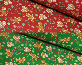Gingerbread fabric | Etsy