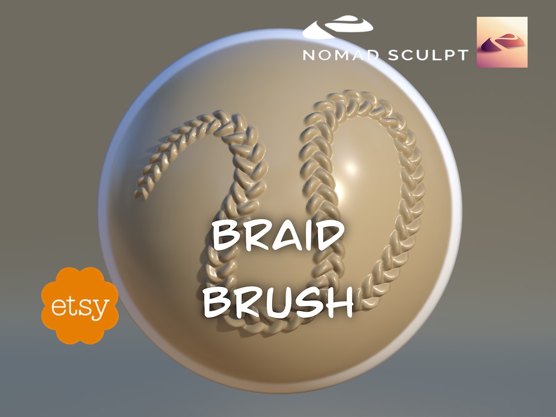 Nomad Sculpt - Braid - Brush Tool - Filetype Json (nomad Sculpt File 1. ...