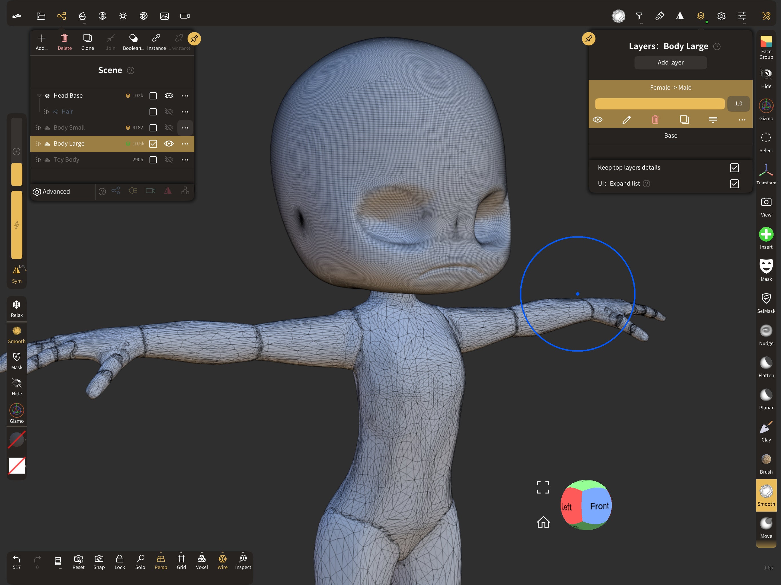 Nomad Sculpt - Chibi Style Character Editor POSABLE Base Meshes - 3D ...