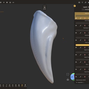 Nomad Sculpt - Teeth & Claws Editor - 3D Object - Filetype Nom (nomad ...