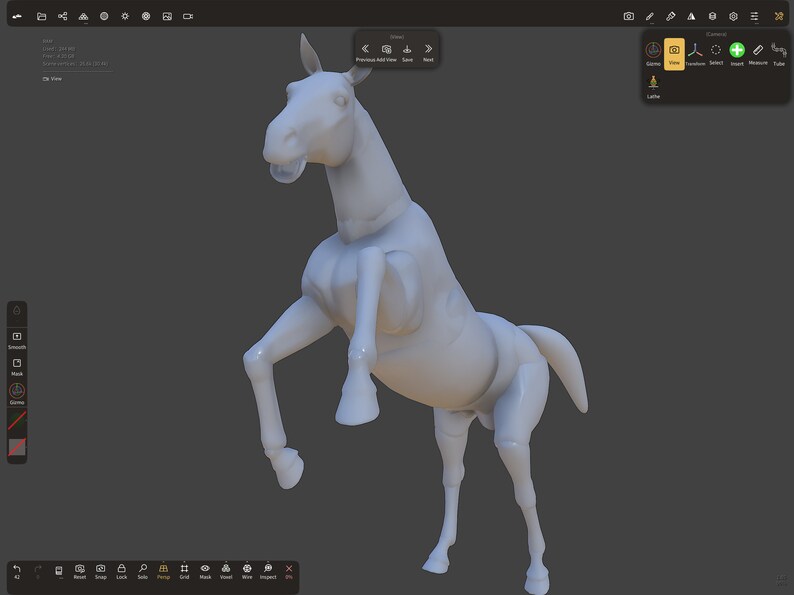 Nomad Sculpt Posable Horse Base Mesh 3D Object Filetype Nom nomad ... Nomad Sculpt Posable Horse Base Mesh 3D Object Filetype Nom nomad ...