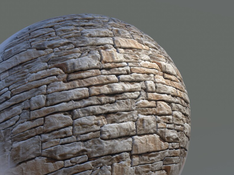 Nomad Sculpt - Stone Wall 1 Colored Texture - Brush Tool - Filetype ...