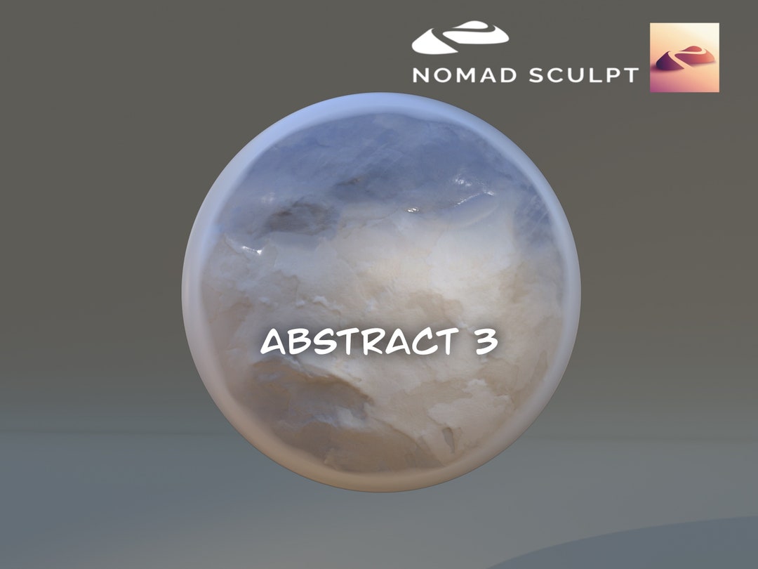 Nomad Sculpt - Abstract 3 Colored Texture - Brush Tool - Filetype Json ...