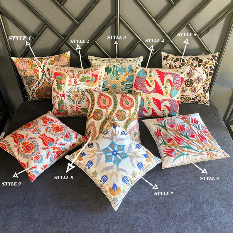 Floral Abstract Pattern Accent Pillow Floral Accent Pillow Abstract ...