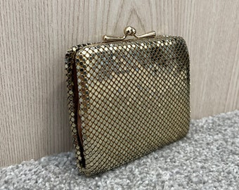 Gold Mesh Wallet - Etsy