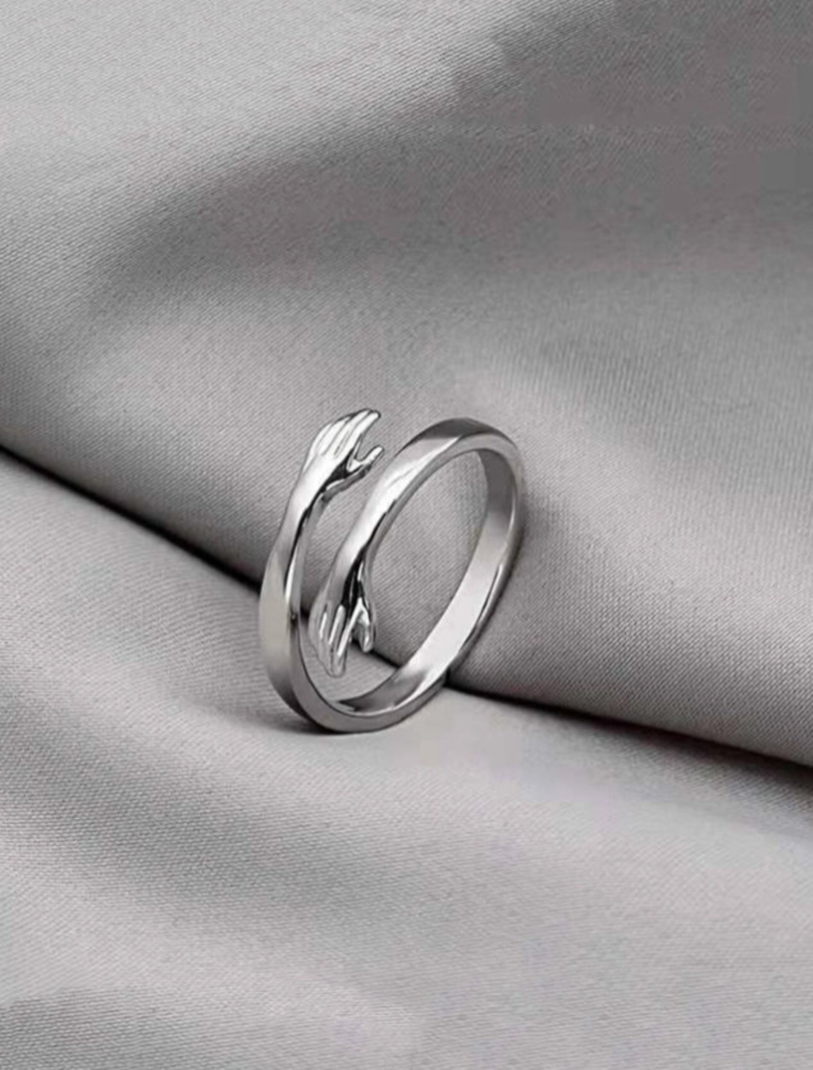 Hand Cuff Ring, Solid 14K Gold Ring, Minimalist Ring, Vintage Ring ...