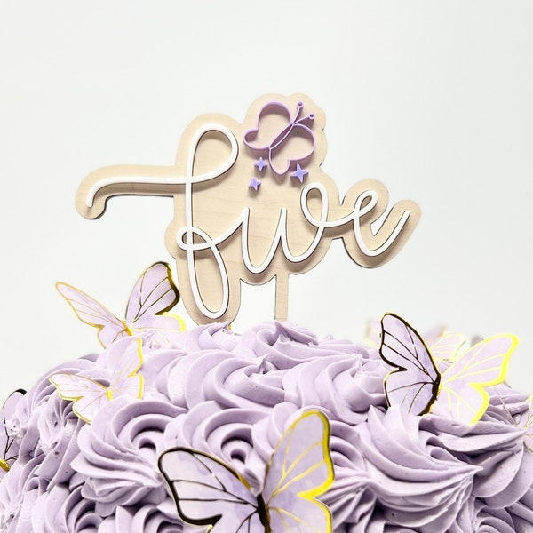Butterfly Cake Topper - Etsy