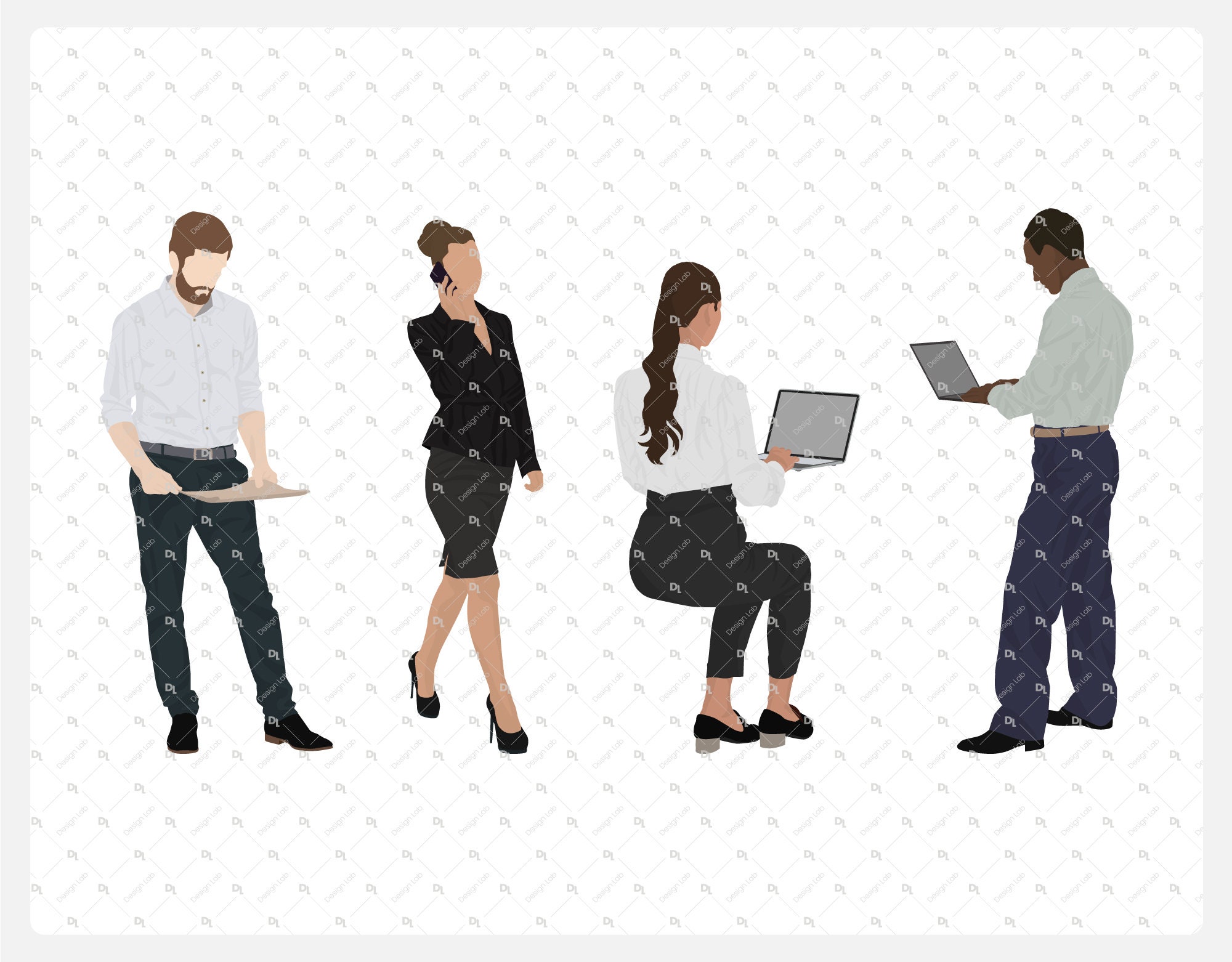Office People Vector