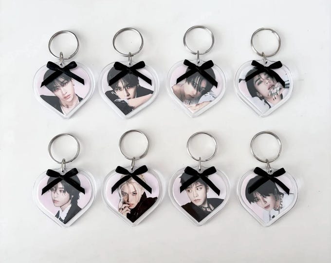 Stray Kids Heart Keychain | Kpop, Skz, Aesthetic, Coquette - Etsy