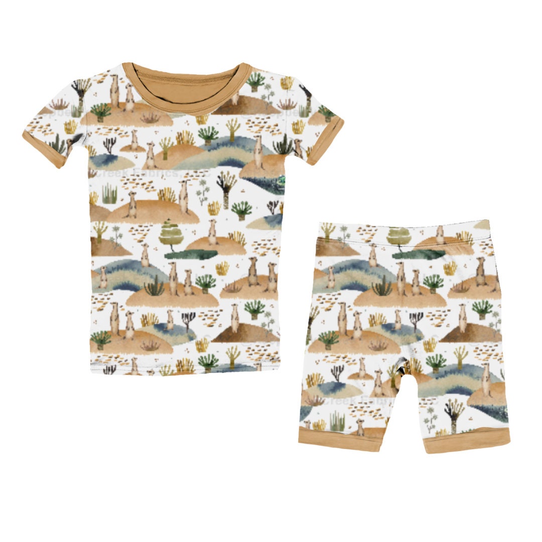 Custom-made to Order Zoo Themed Pj's Kid's Summer Pj's Kid's Snug Fit ...