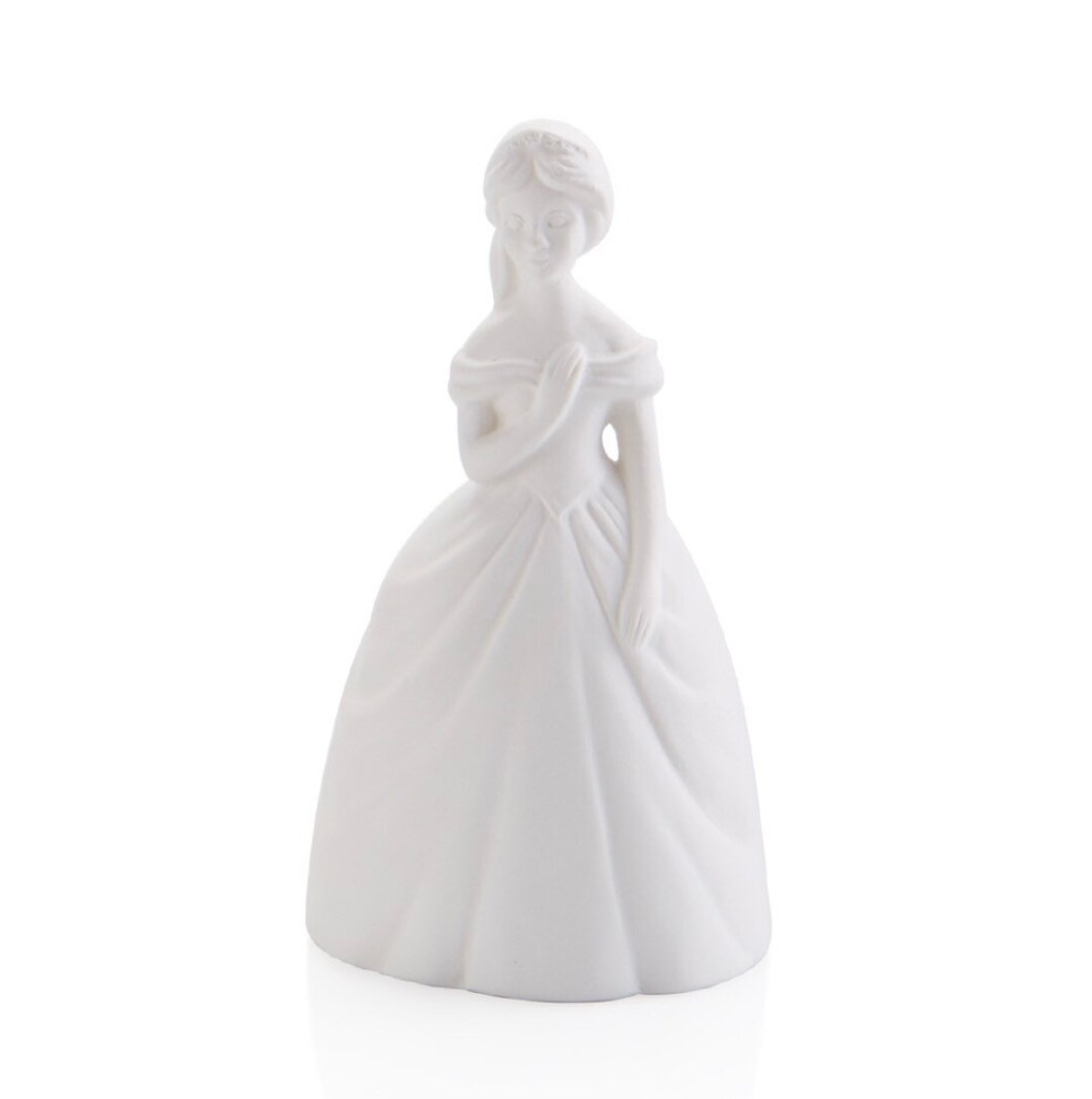 SALE Paint Your Own Princess 2.75W X 5.25H Ceramic Pottery Bisque ...