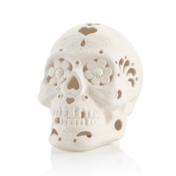 Ceramic Sugar Skull - Etsy